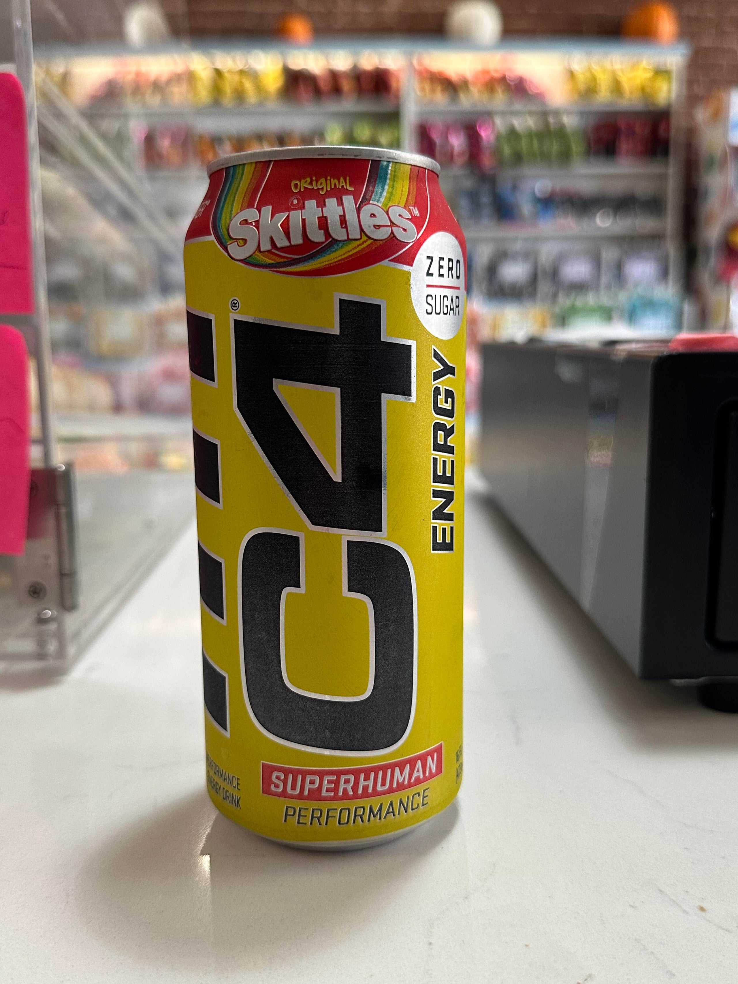 C4 Skittles- Zero Sugar Energy Drink | Garrison Goodies