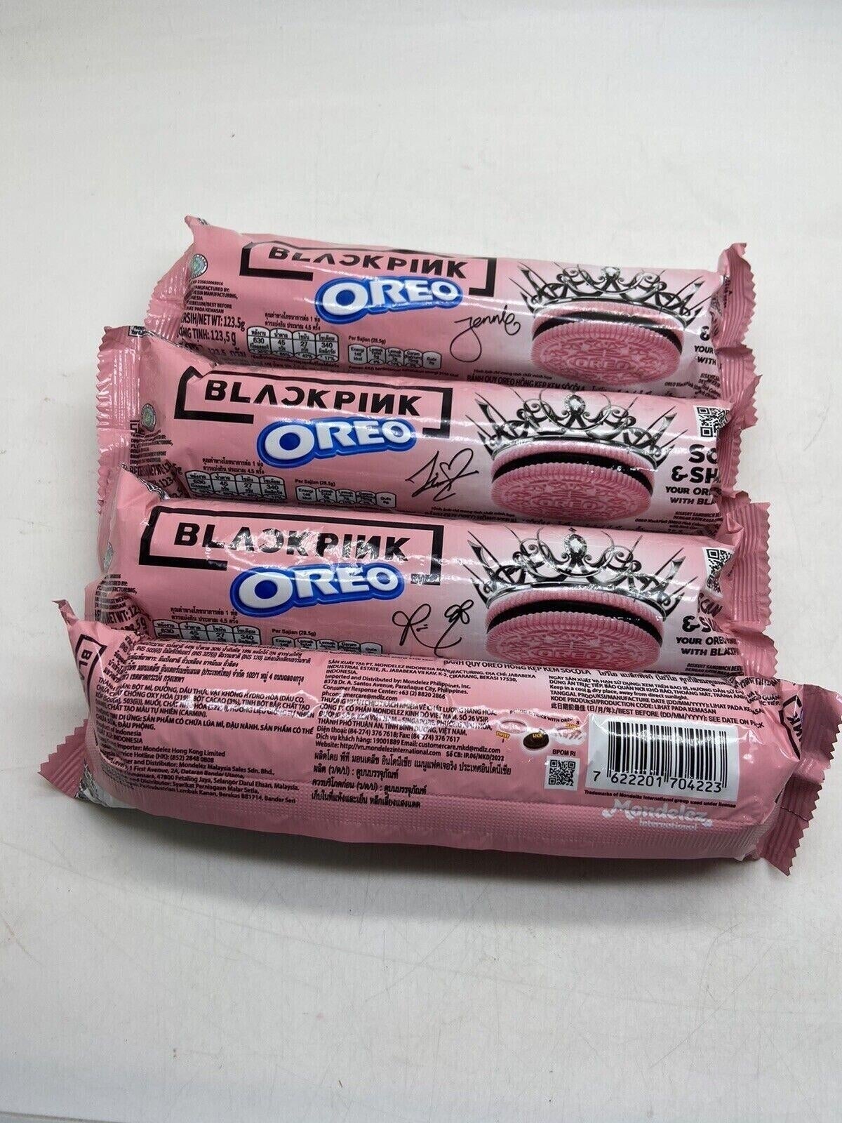 10X sealed BlackPink Oreo Signature Sign Lisa Jenny Jisoo Rose Limited ...